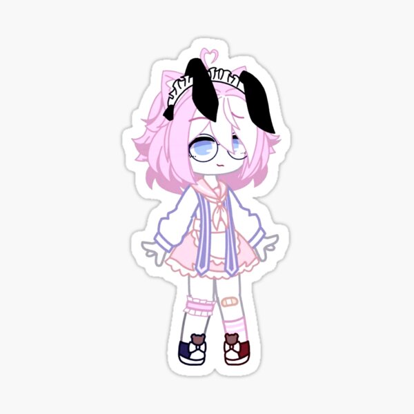 "Gacha game" Sticker for Sale by Jolaine1410 | Redbubble