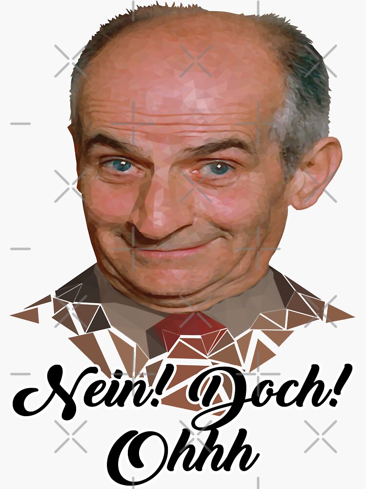 "Funny Gifts Nein Doch Ohh Long Sleeve Louis De Funes Special Present ...