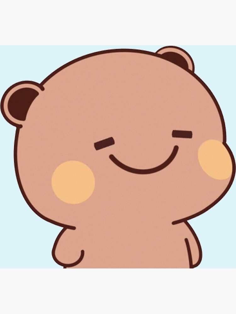 "Cute Peach Happy Dudu's Face" Photographic Print for Sale by ...