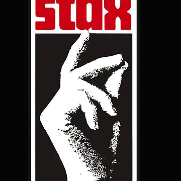 "Stax Label " Sticker for Sale by GalaxyPDX | Redbubble