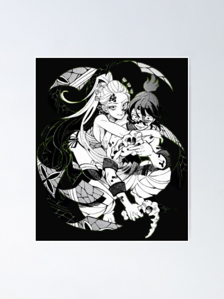 "Gyutaro and Daki - Demon Slayer " Poster for Sale by Trevorchis ...