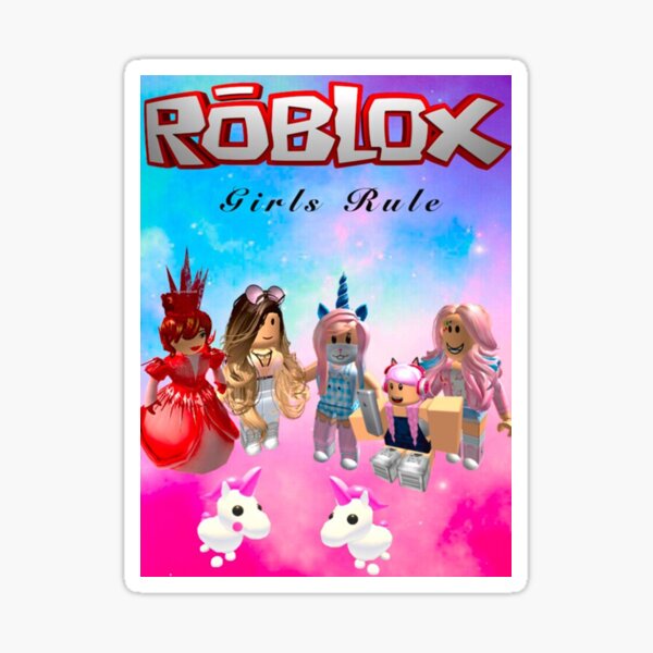 "Roblox Girls Rute" Sticker for Sale by rubyjanes | Redbubble