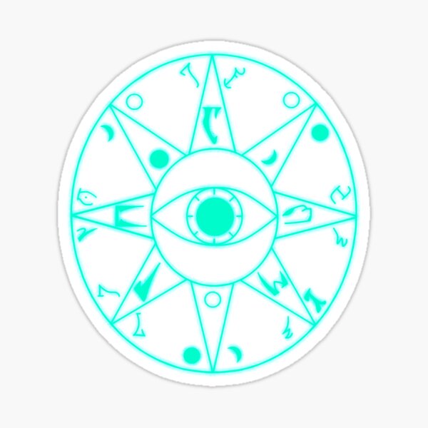 "Mighty Empire Magic Dreamy Mages Guild Oblivion Retro" Sticker for ...