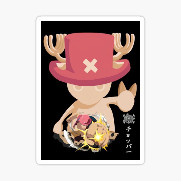 "One Piece Chopper" Sticker for Sale by GlennButler27 | Redbubble