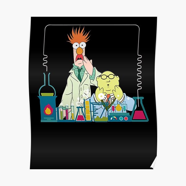 "MUPPET SCIENCE" Poster for Sale by ErikxGirl | Redbubble