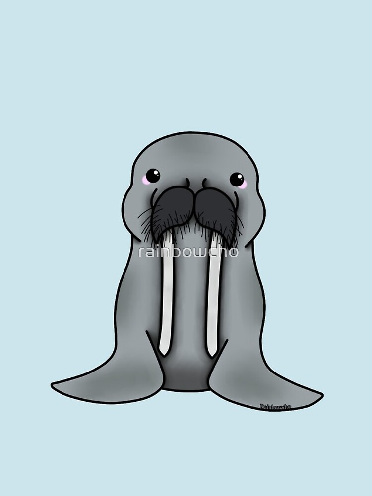 "Walrus chibi" iPhone Case for Sale by rainbowcho | Redbubble