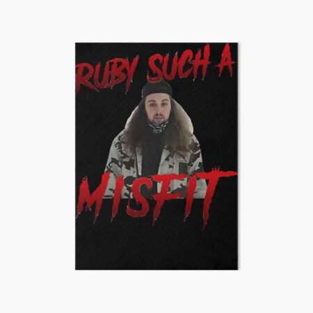 "Ruby Such a Misfit - $uicideboy$" Art Board Print for Sale by ...