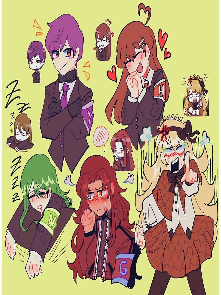 "Lobotomy Corporation Character " Sticker for Sale by Denikstores ...