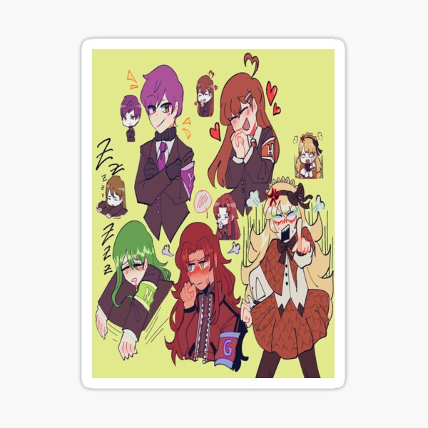 "Lobotomy Corporation Character " Sticker for Sale by Denikstores ...