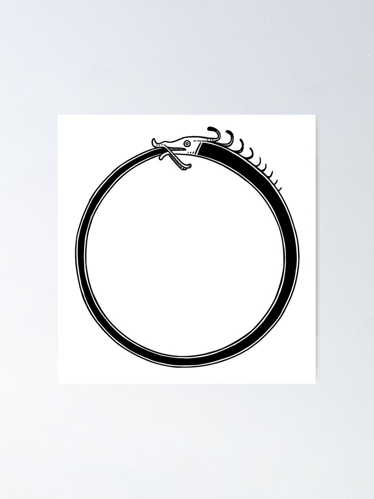 "Jormungandr" Poster for Sale by certibbs | Redbubble