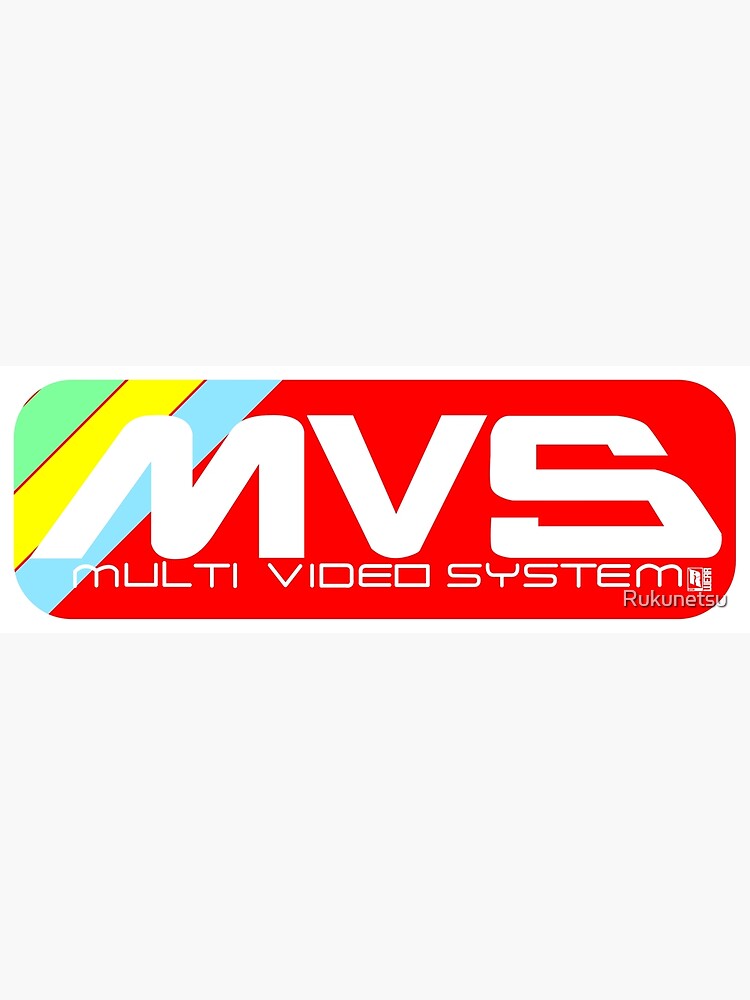 "MVS - MULTI VIDEO SYSTEM" Poster for Sale by Rukunetsu | Redbubble