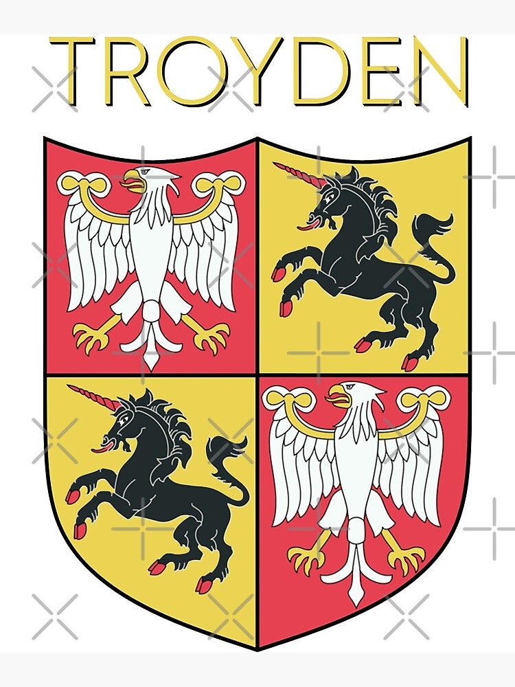 "Funny Gifts Troyden Coat Of Arms Heraldry Sigil Emblem The Witcher ...