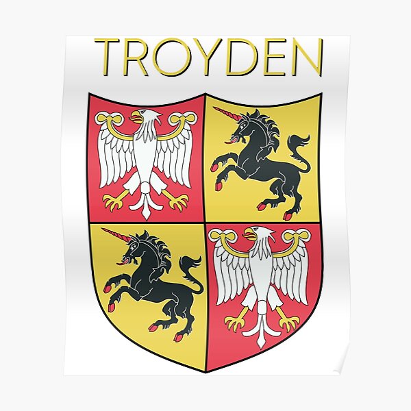 "Funny Gifts Troyden Coat Of Arms Heraldry Sigil Emblem The Witcher ...