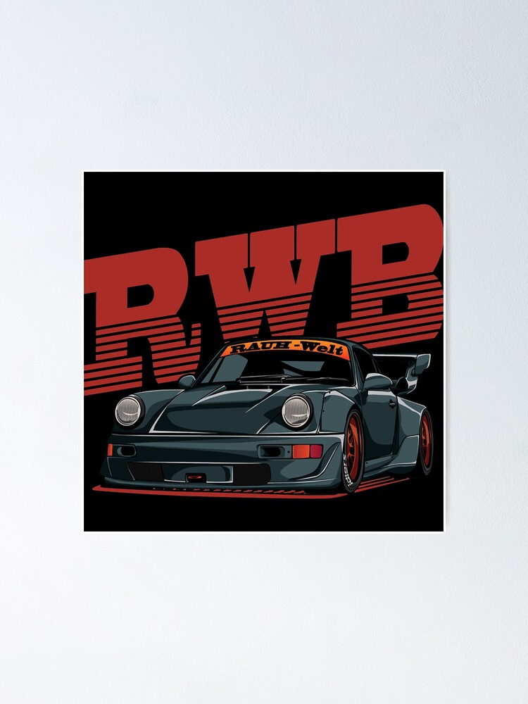 "RWB 911 [964] " Poster for Sale by Slackoff340 | Redbubble