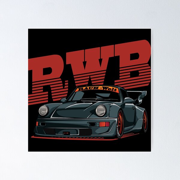 "RWB 911 [964] " Poster for Sale by Slackoff340 | Redbubble