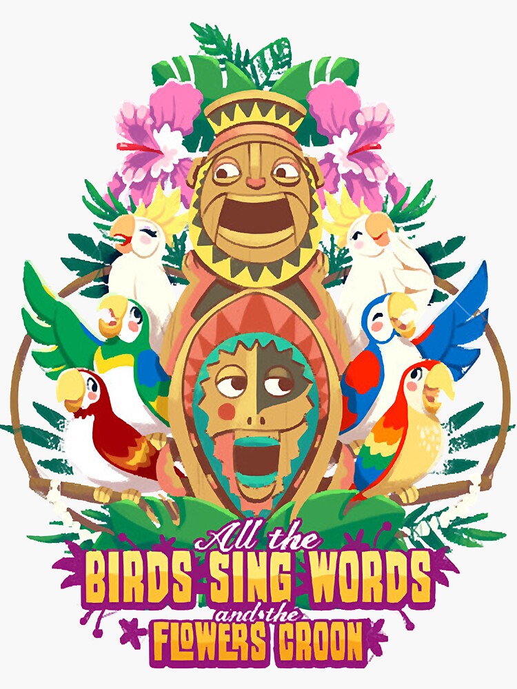 "Tiki-Tastic " Sticker for Sale by FellosveR7 | Redbubble