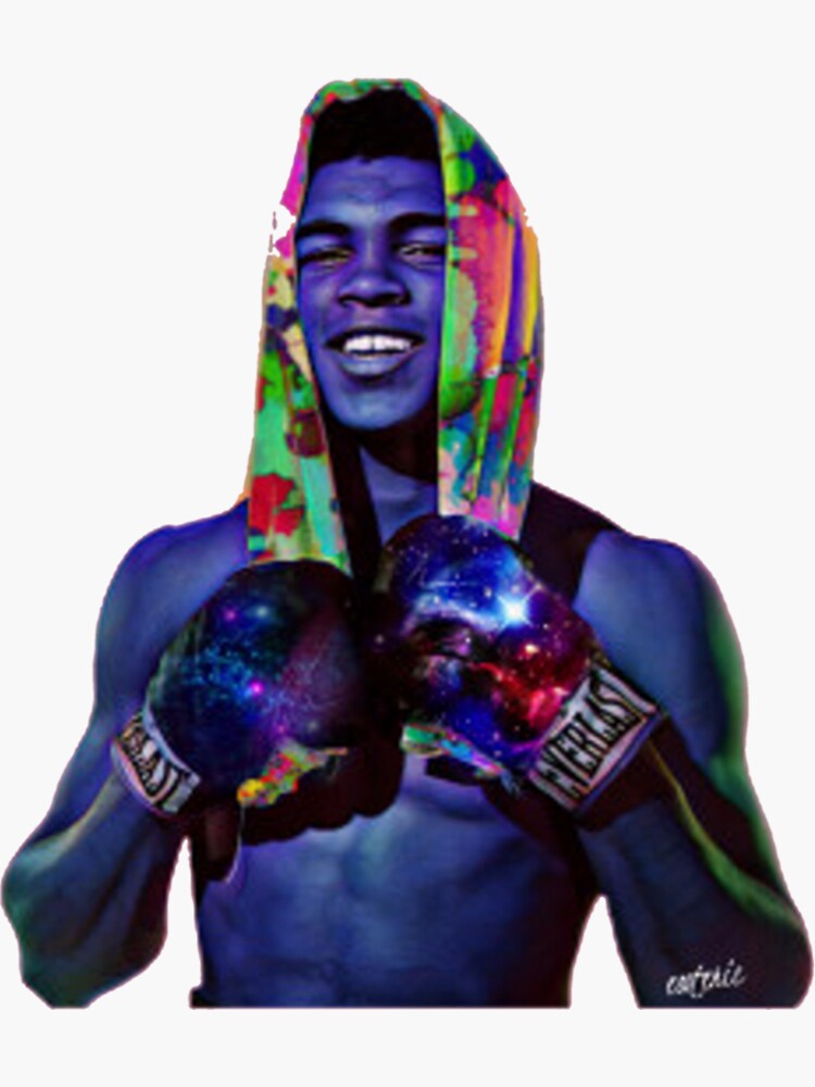 "BHM Muhammad Ali Premium" Sticker for Sale by lafaveuhtukese | Redbubble