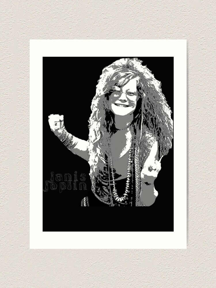 "Janis Joplin - digital handmade art by Iona Art Digital Classic" Art ...