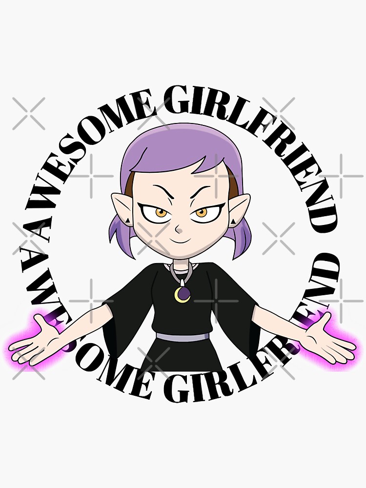 "Gifts For Women Amity Awesome Girlfriend lumity" Sticker for Sale by ...