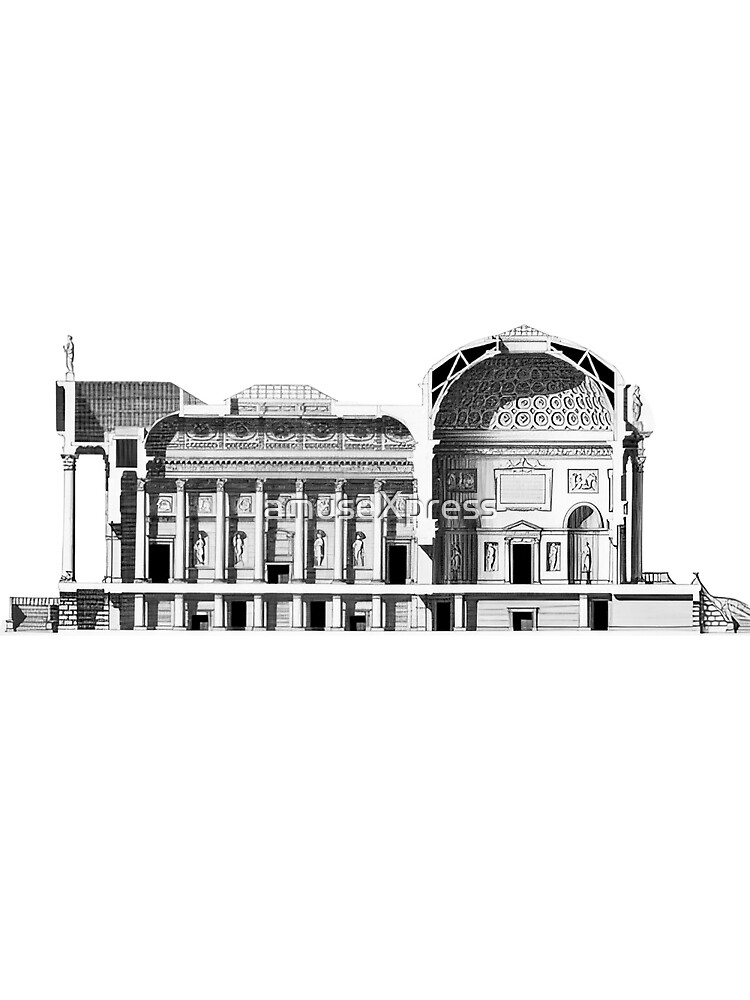 "Kedleston Hall Cross-Section" Poster for Sale by ToyoYukimura | Redbubble