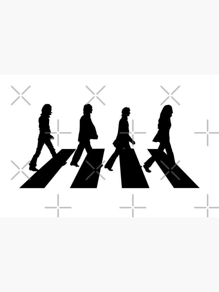 Vintage Black Abbey Road Premium Matte Vertical Poster Designed & Sold ...