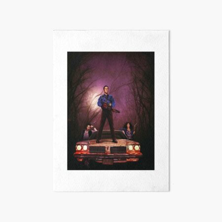 "Ash vs evil dead" Art Board Print for Sale by collinsdrawings | Redbubble