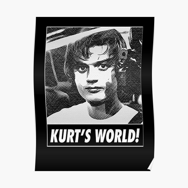 "kurt kunkle | Spree | Joe Keery | KURTS WELT" Poster von Grafik0 ...