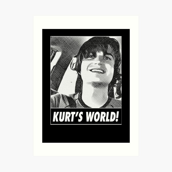 "kurt kunkle | spree | joe keery | KURT’S WORLD v2" Art Print for Sale ...