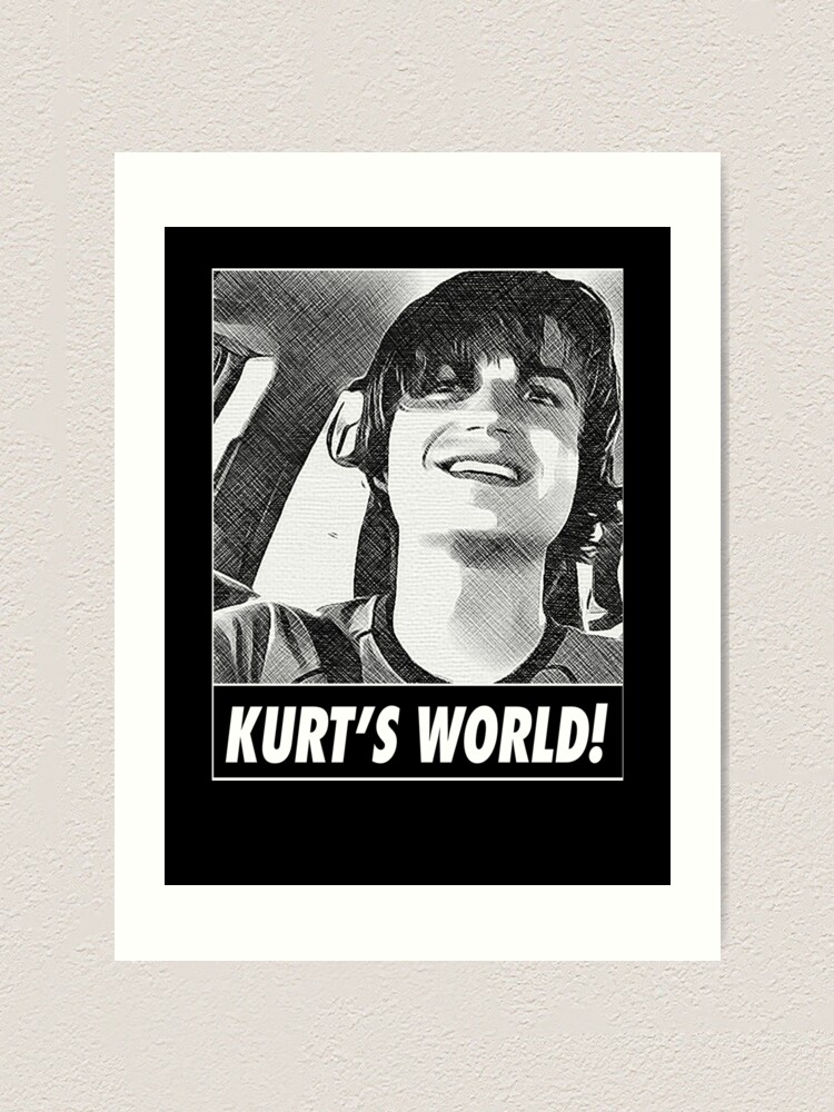 "kurt kunkle | spree | joe keery | KURT’S WORLD v2" Art Print for Sale ...