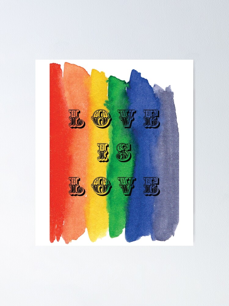 "Pride wall Art- Pride print- Pride design- Rainbow Flag print- Pride ...