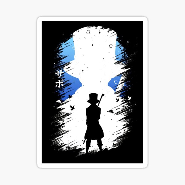 "Sabo One Piece" Sticker for Sale by DanielNowicki | Redbubble