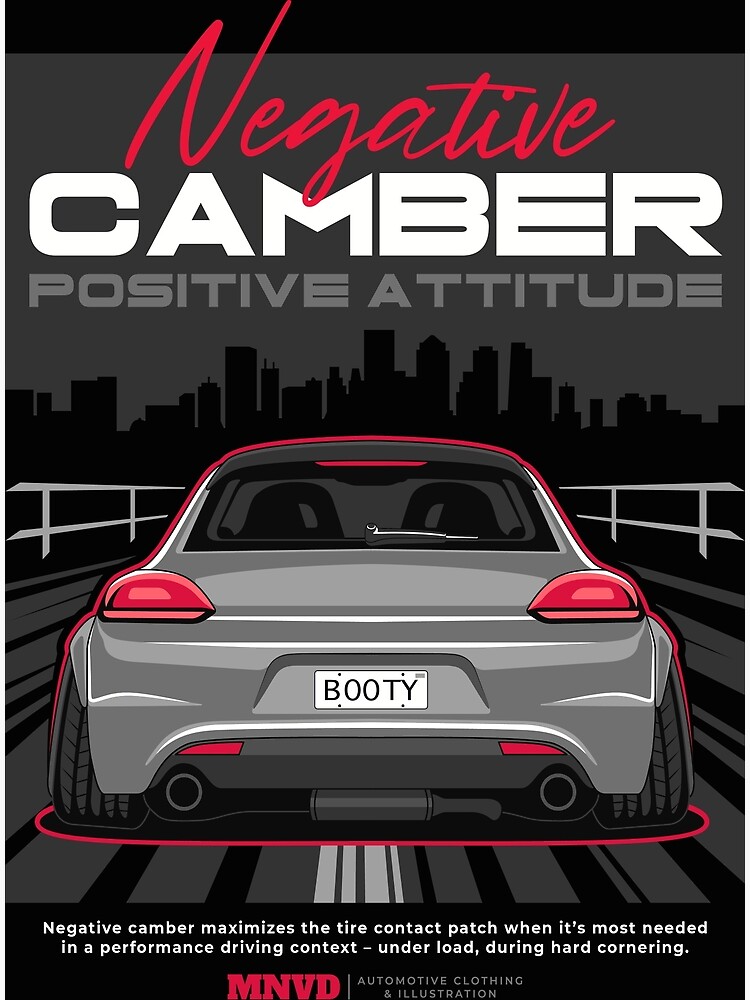 "Scirocco Car Negative Camber" Poster for Sale by mohalldi | Redbubble