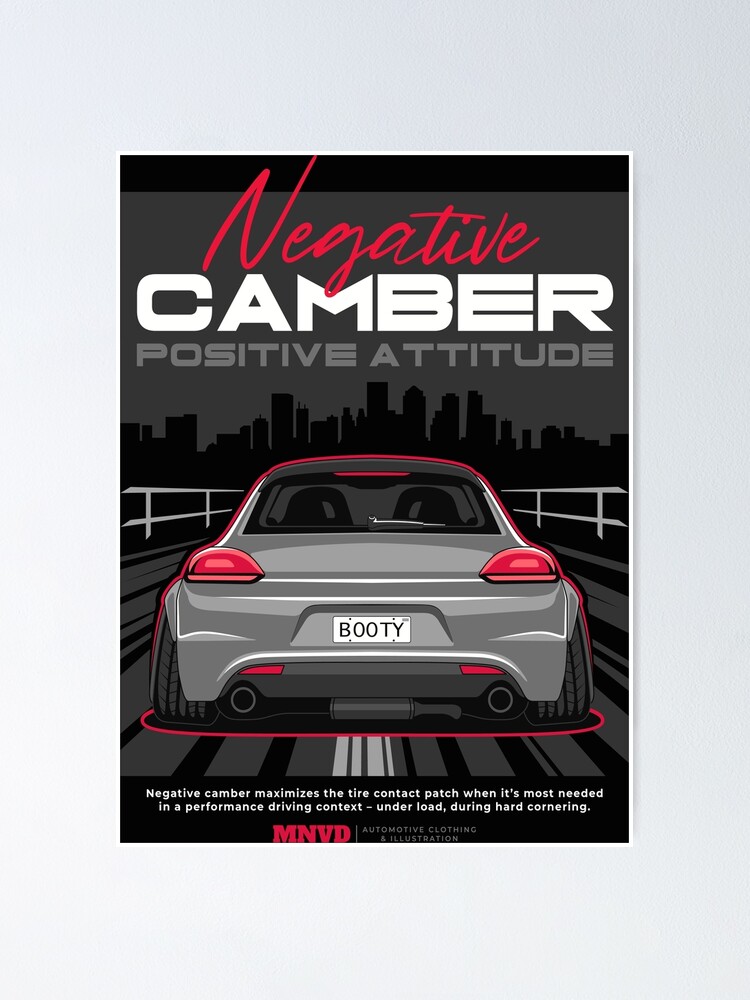 "Scirocco Car Negative Camber" Poster for Sale by mohalldi | Redbubble