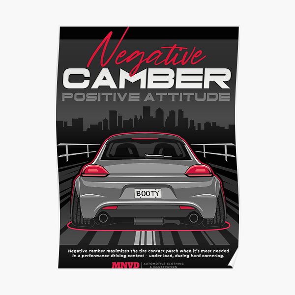 "Scirocco Car Negative Camber" Poster for Sale by mohalldi | Redbubble