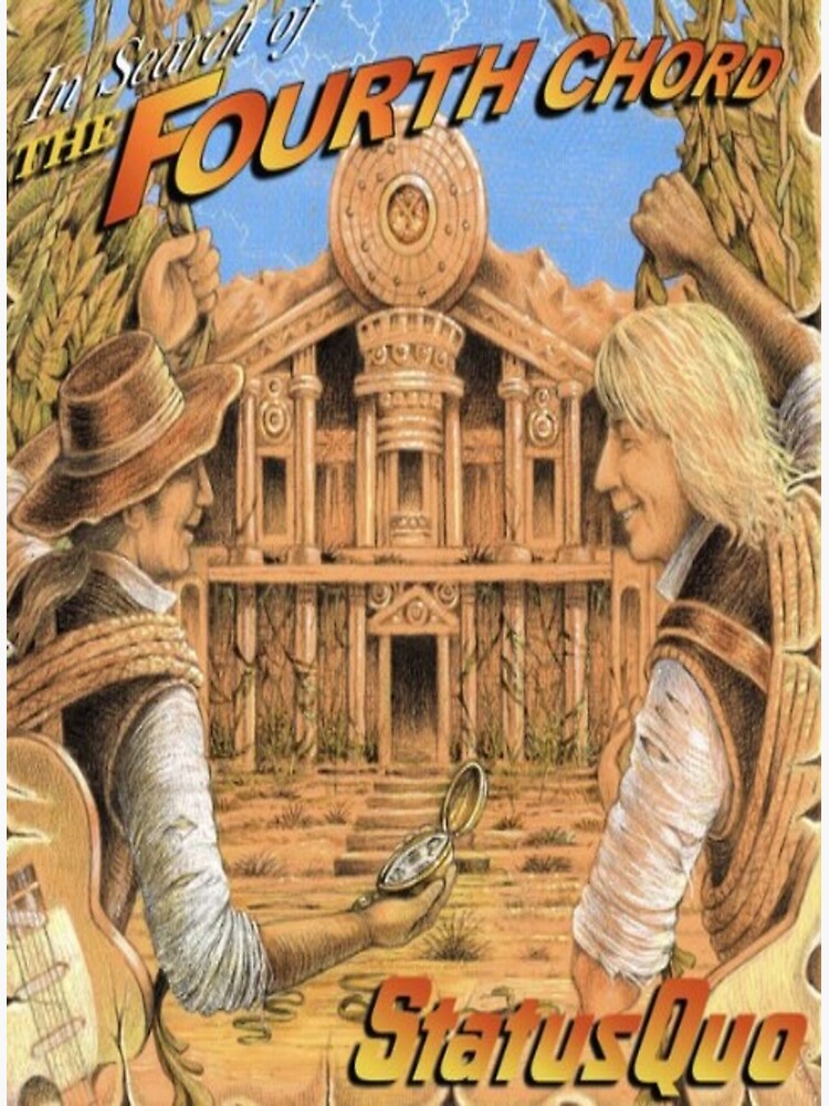 "The fourth chord " Poster for Sale by Wanted100 | Redbubble