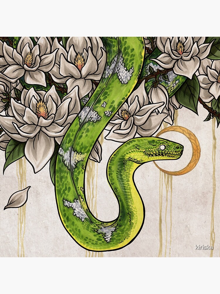 "Snake" Clock for Sale by kiriska | Redbubble