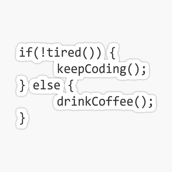 "Keep Coding Funny Coder" Sticker for Sale by JuxNdx | Redbubble