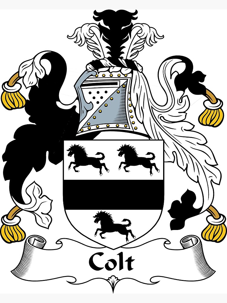 "Colt" Poster for Sale by HaroldHeraldry | Redbubble