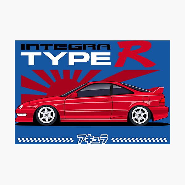 "Acura Integra Type R" Photographic Print for Sale by mas22 | Redbubble