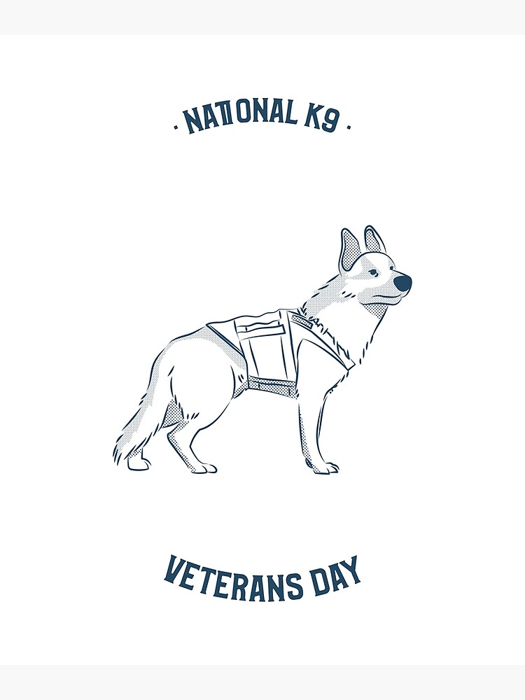 "National K9 " Poster for Sale by tanveerhussain | Redbubble