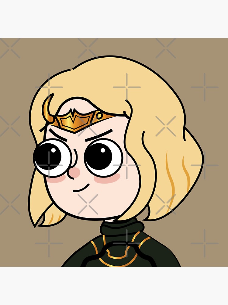 Sylvie Lady Loki Stickers Sticker For Sale By Marollies Redbubble