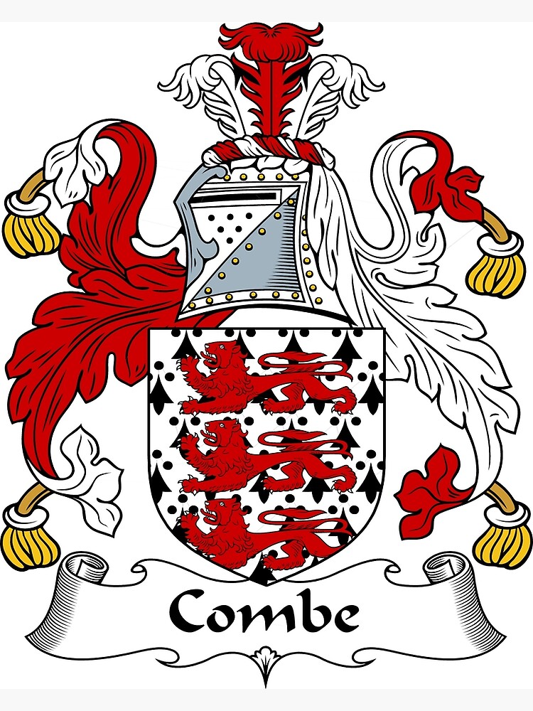"Combe" Poster by HaroldHeraldry | Redbubble