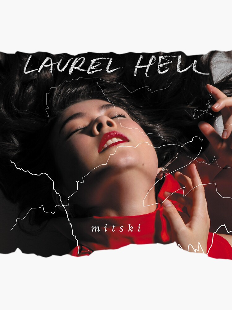 "Mitski Laurel Hell" Sticker for Sale by PatriciaGGUS | Redbubble