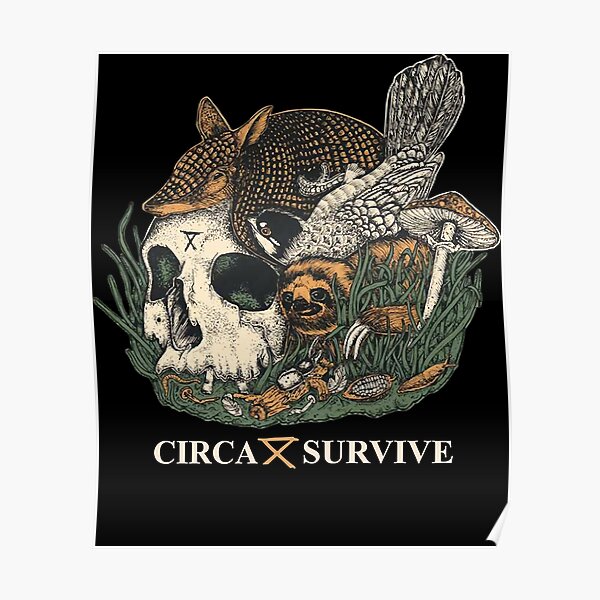 "Women Men Premium Circa Survive Music Graphic Design Retro Vintage ...