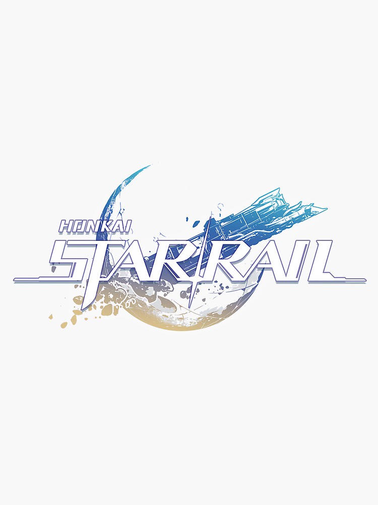 Pegatina «Honkai Star Rail Logotipo Hsr» de NANAKSTORE | Redbubble