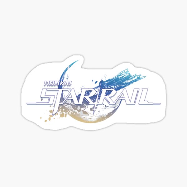 Pegatina «Honkai Star Rail Logotipo Hsr» de NANAKSTORE | Redbubble