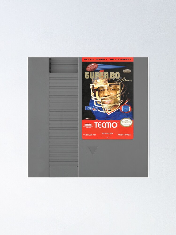 "Super Tecmo BO" Poster for Sale by lcrvlhmnl | Redbubble
