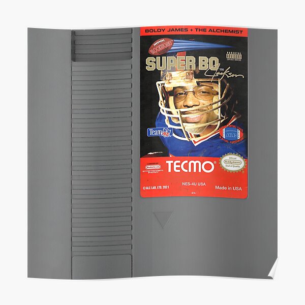 "Super Tecmo BO" Poster for Sale by lcrvlhmnl | Redbubble