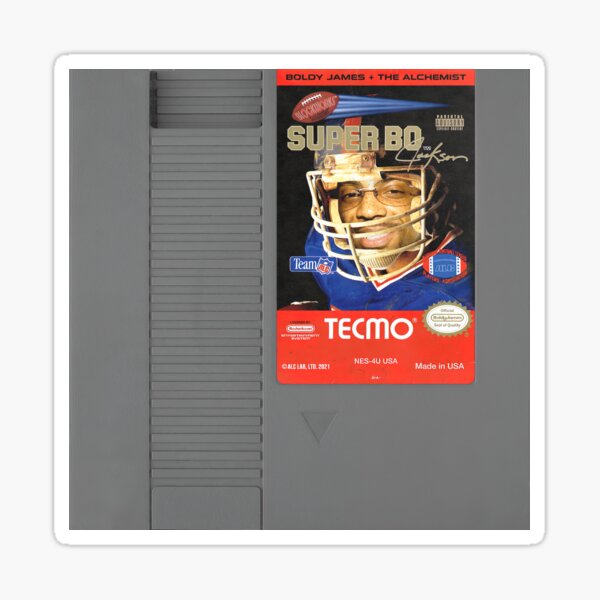 "Super Tecmo BO" Sticker for Sale by lcrvlhmnl | Redbubble
