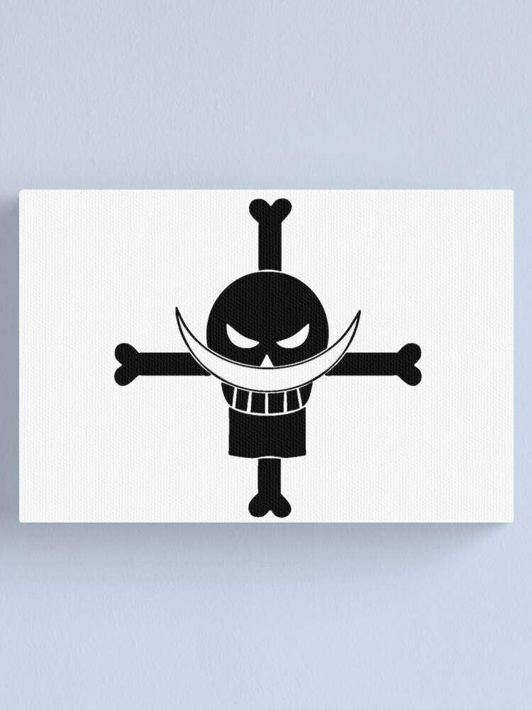 "One piece Whitebeard Logo" Canvas Print for Sale by UchihaIndustry ...